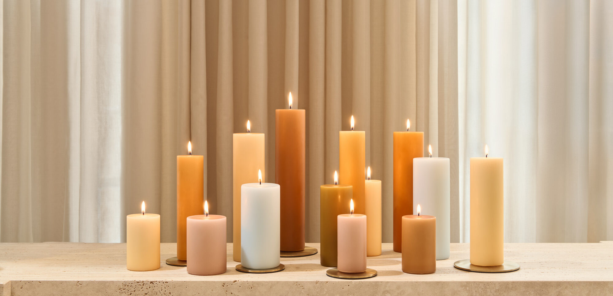 Pillar candles