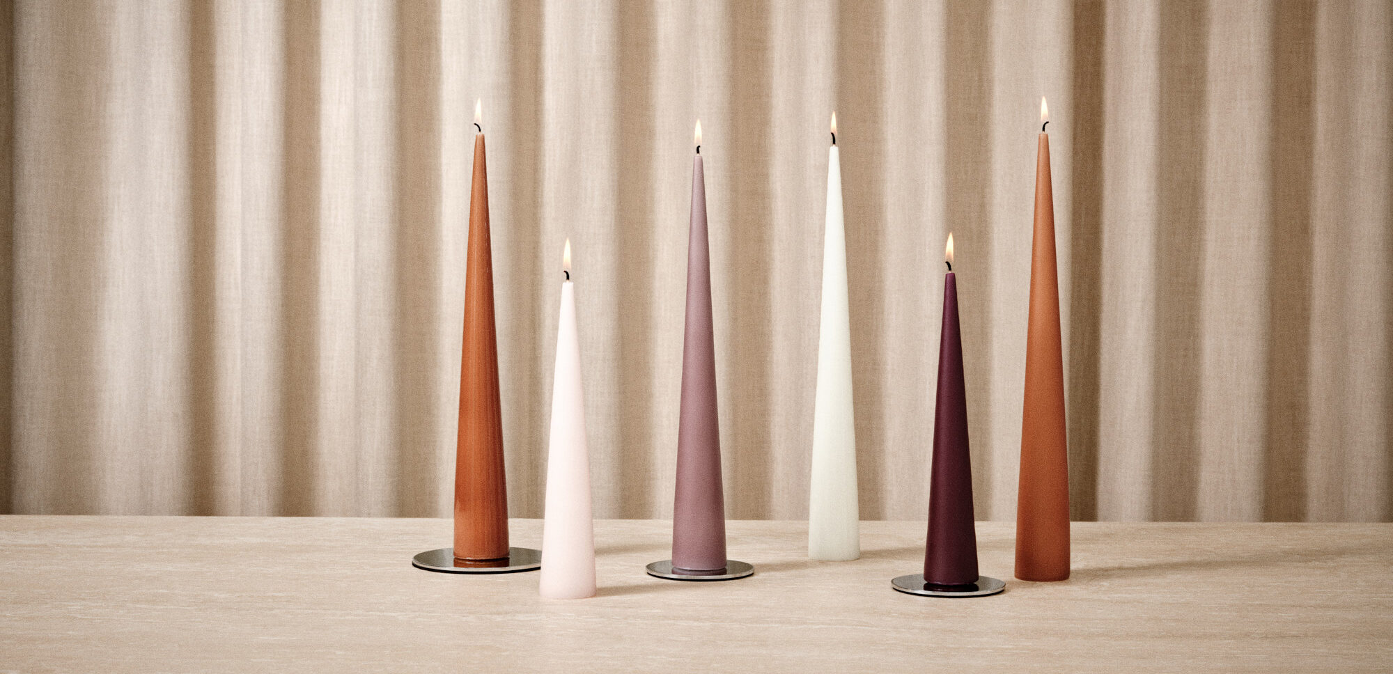 Cone candles
