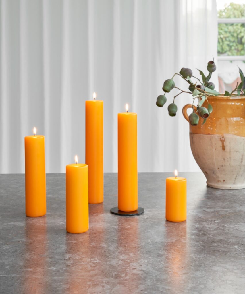 Pillar candles