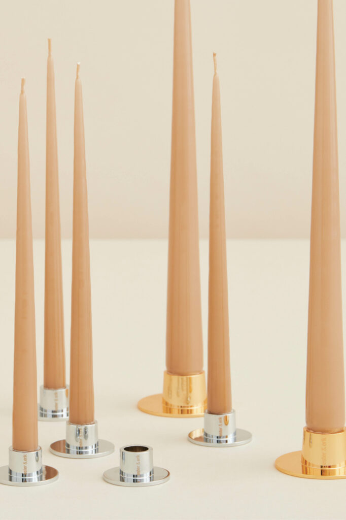 Cylindrical candles