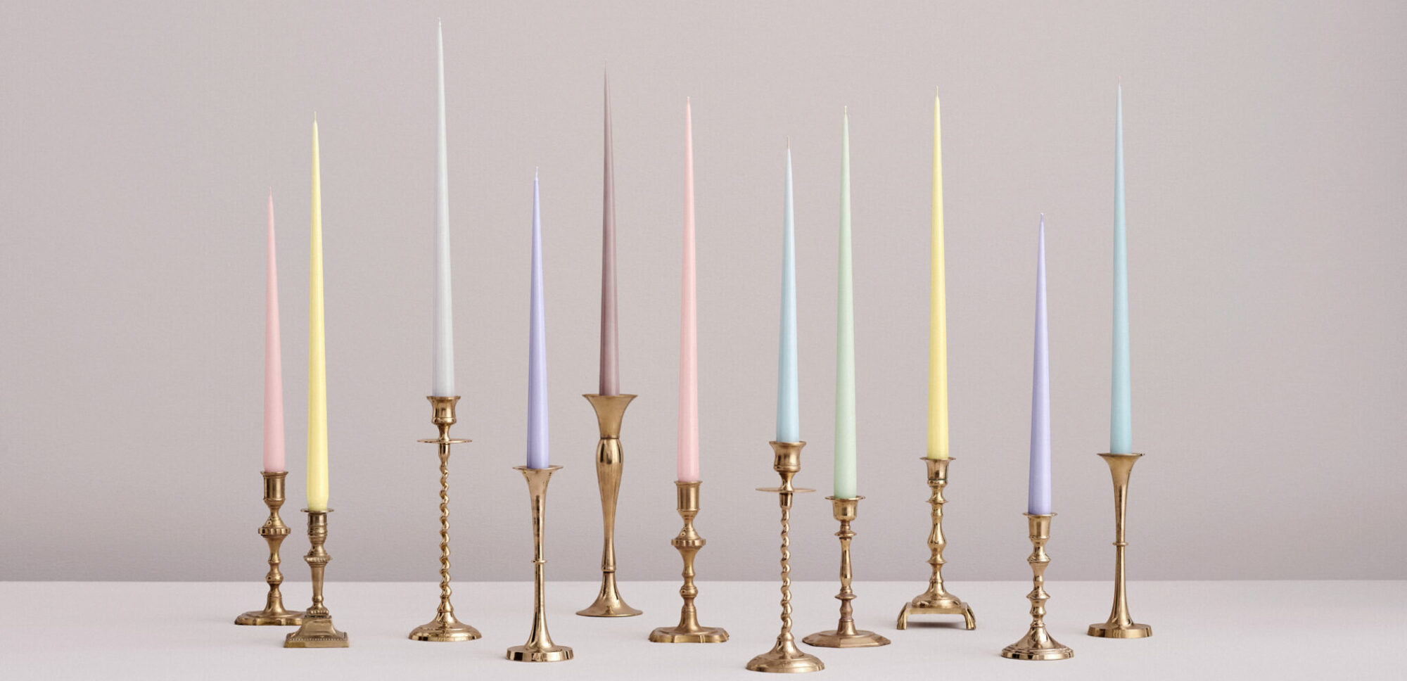 Taper candles