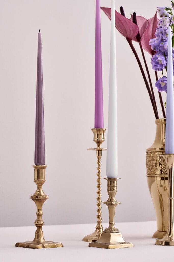 Taper candles