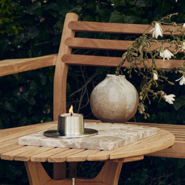 Outdoor candle holders